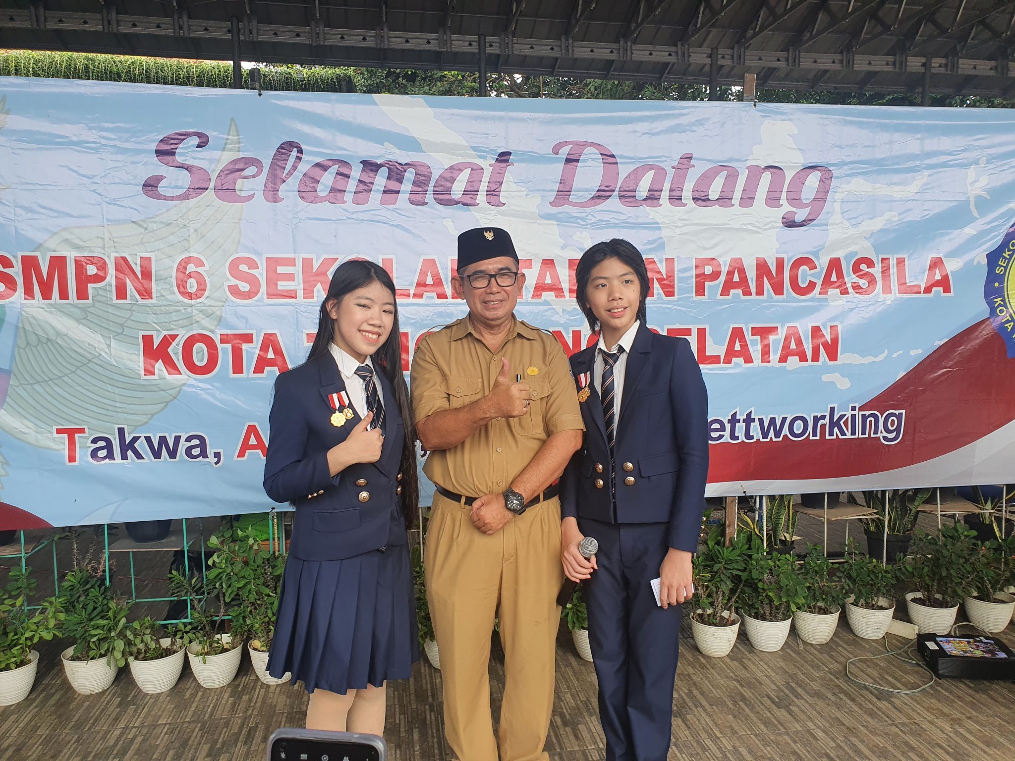 Bangkitkan Semangat Belajar Siswa, SMPN 6 Tangsel